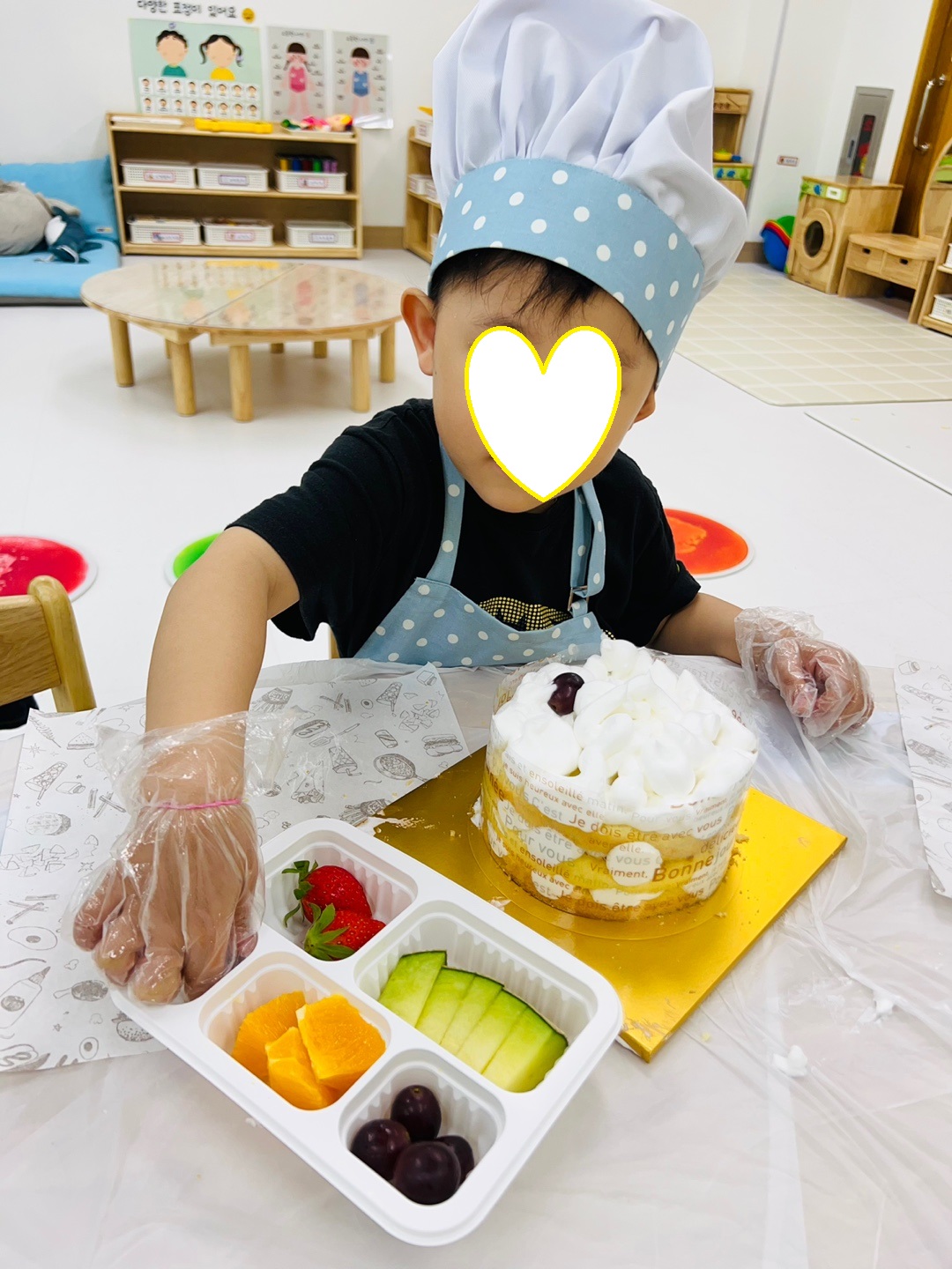 시화나래유치원 - [일반] 특수학급 케이크 만들기